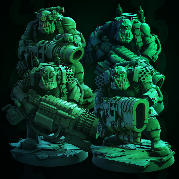 3D Printable MrModulork's Flazz Gunnaz A by MrModulork