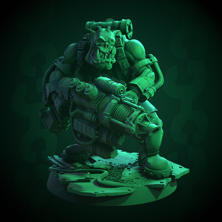 3D Printable MrModulork's Flazz Gunnaz B by MrModulork