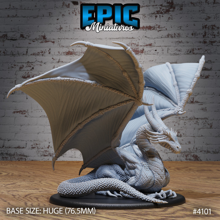 3D Printable Storm Dragon Set / Legendary Drake / Tempest Creature ...