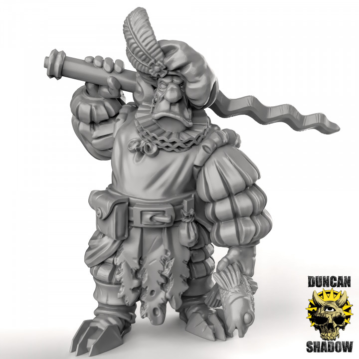 3D Printable Empire Ogres with Great Weapons (Pre Supported) by Duncan ...