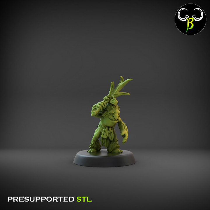 3D Printable Rune Trogg Set B by ClayBeastCreation