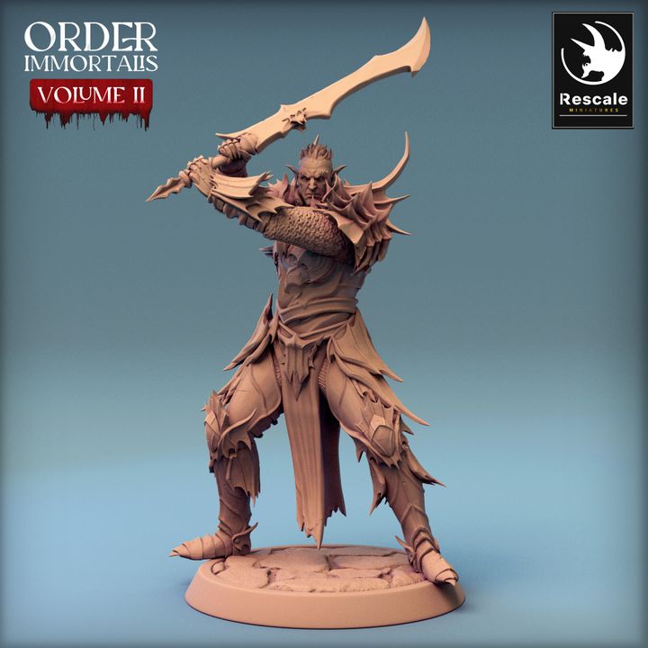 3D Printable Pack Immortalis Knight Draven Evernight by Rescale Miniatures