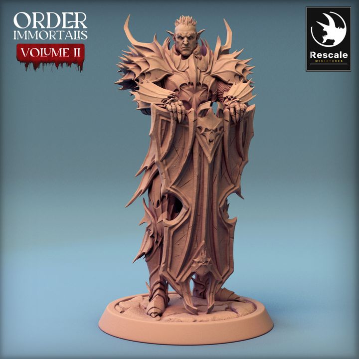 3D Printable Pack Immortalis Knight Draven Evernight by Rescale Miniatures