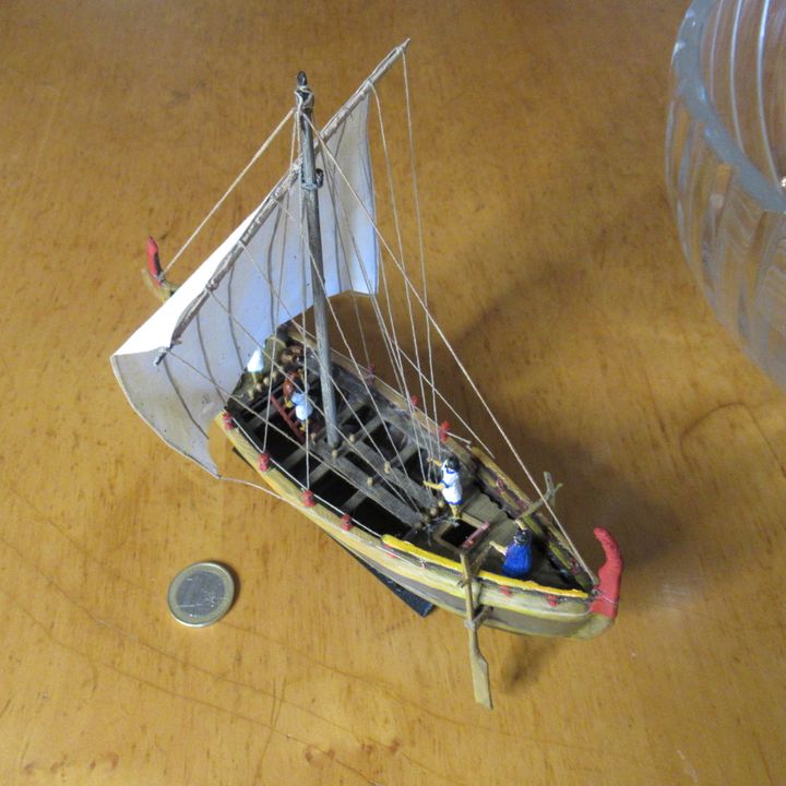 3D Printable Small Greek Trader, 300-400 BC by Alf Scherer