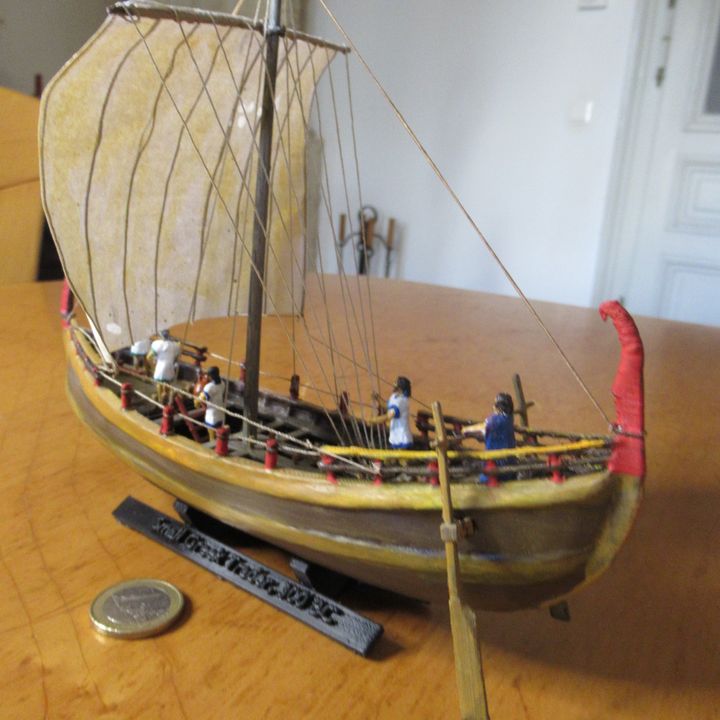 3D Printable Small Greek Trader, 300-400 BC by Alf Scherer