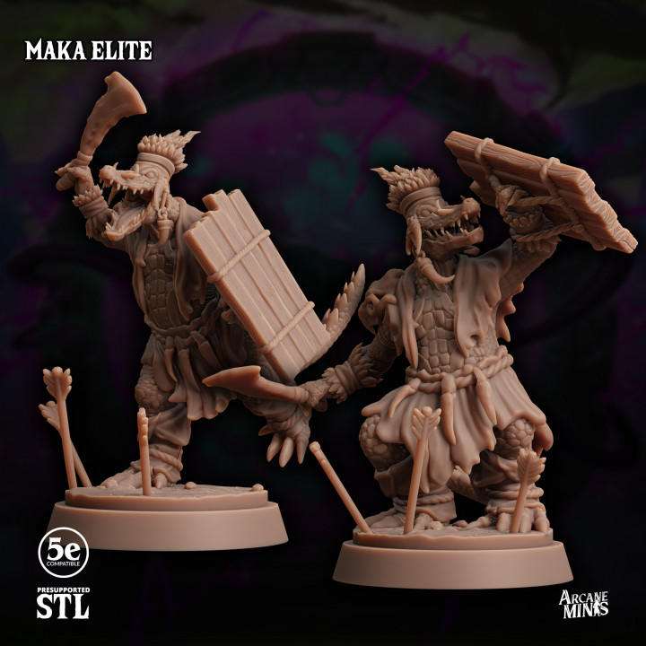 3D Printable Maka Elite by Sordane Publishing