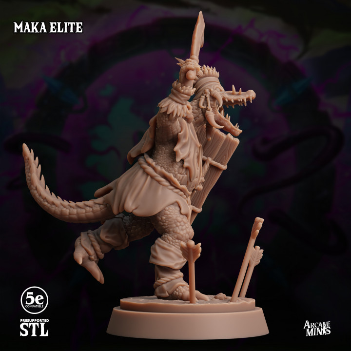 3D Printable Maka Elite by Sordane Publishing