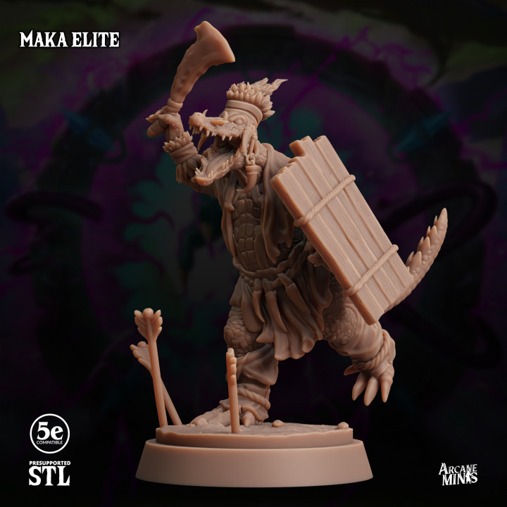 3D Printable Maka Elite by Sordane Publishing