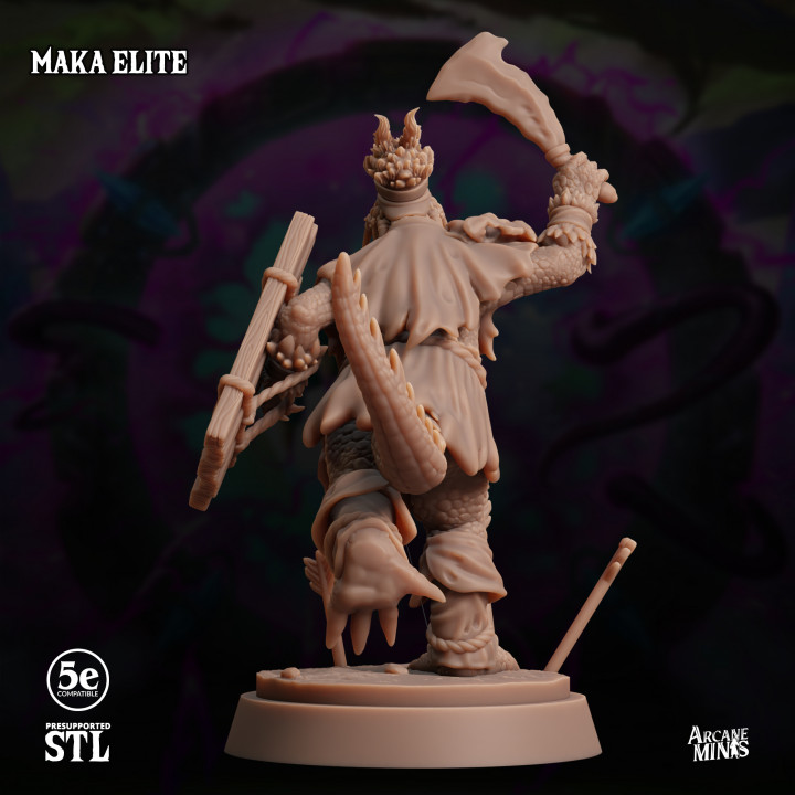 3D Printable Maka Elite by Sordane Publishing