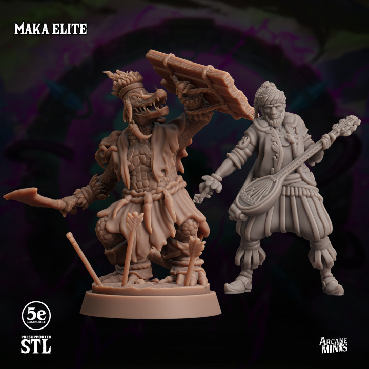 3D Printable Maka Elite by Sordane Publishing
