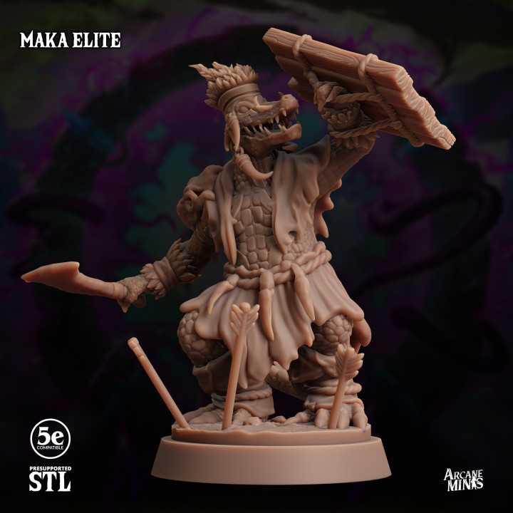 3D Printable Maka Elite by Sordane Publishing