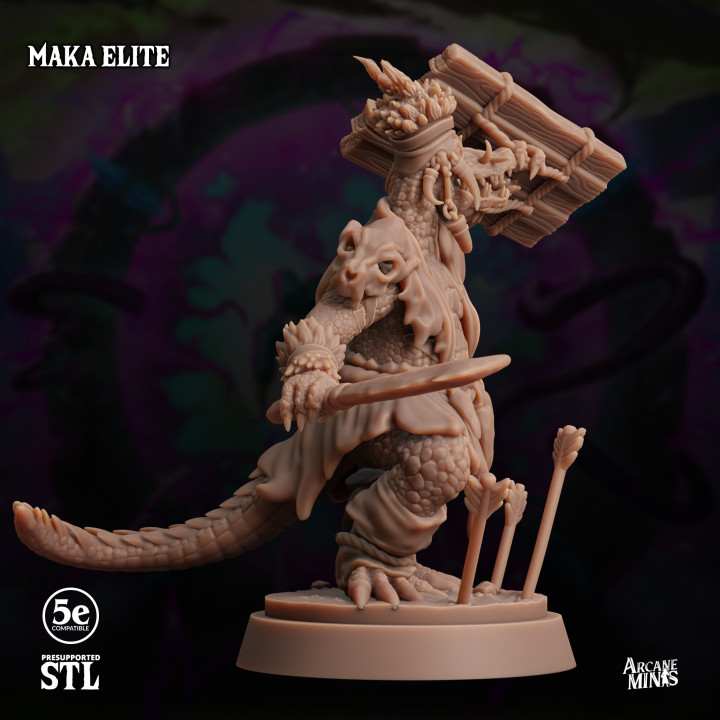 3D Printable Maka Elite by Sordane Publishing