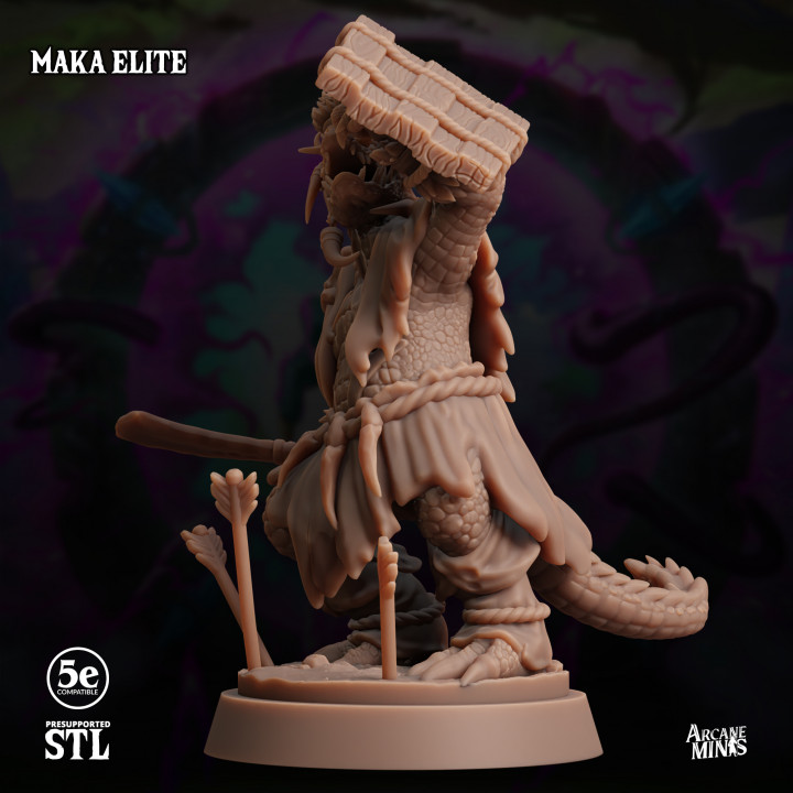 3D Printable Maka Elite by Sordane Publishing
