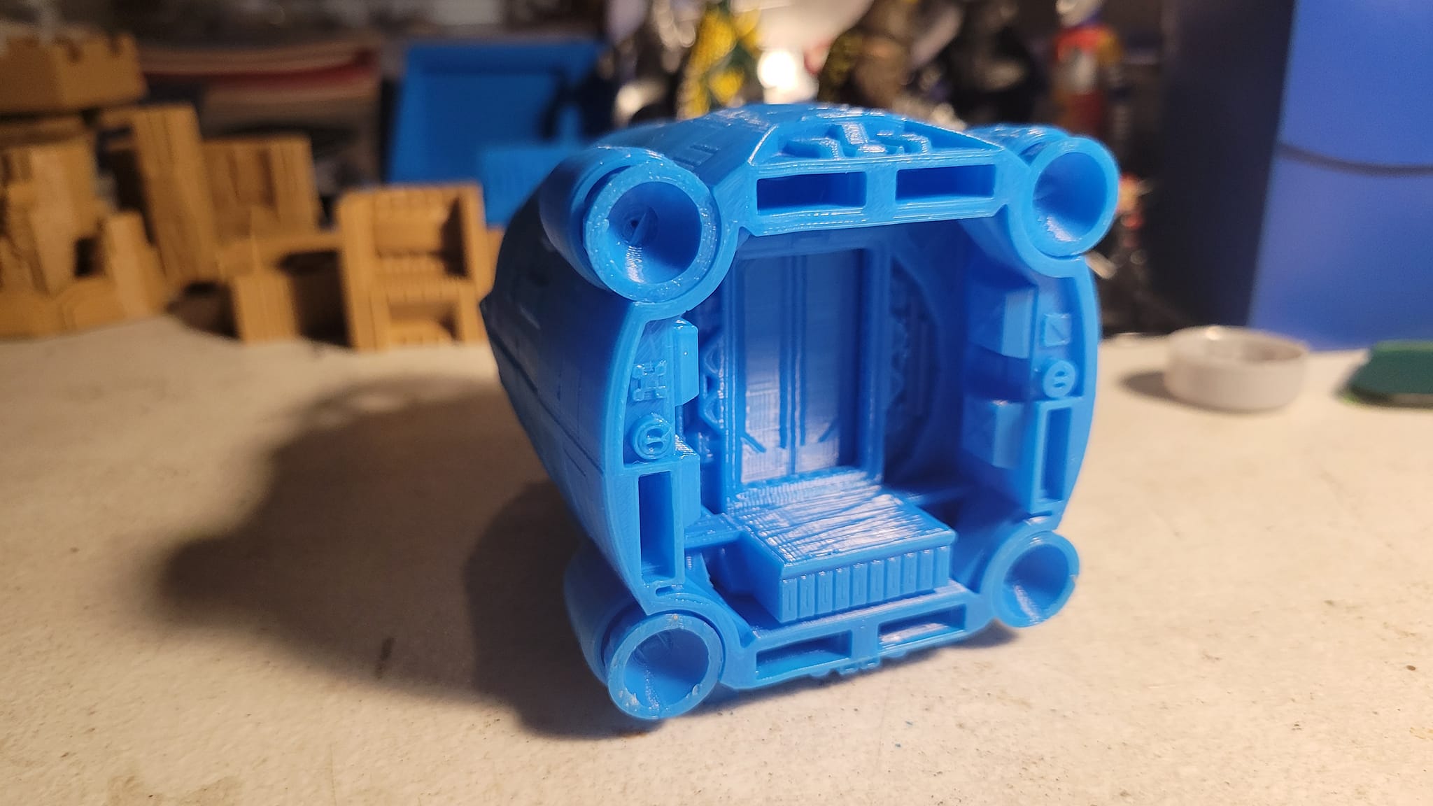 3D Printable Delta Shuttle Pod by 2nd Dynasty