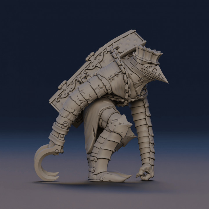 3D Printable Pig Orc Servant C by vector.miniatures