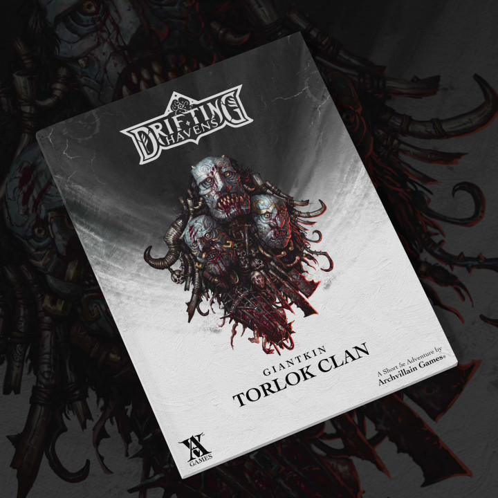 3D Printable Archvillain Adventures - Giantkin - Torlok Clan by ...