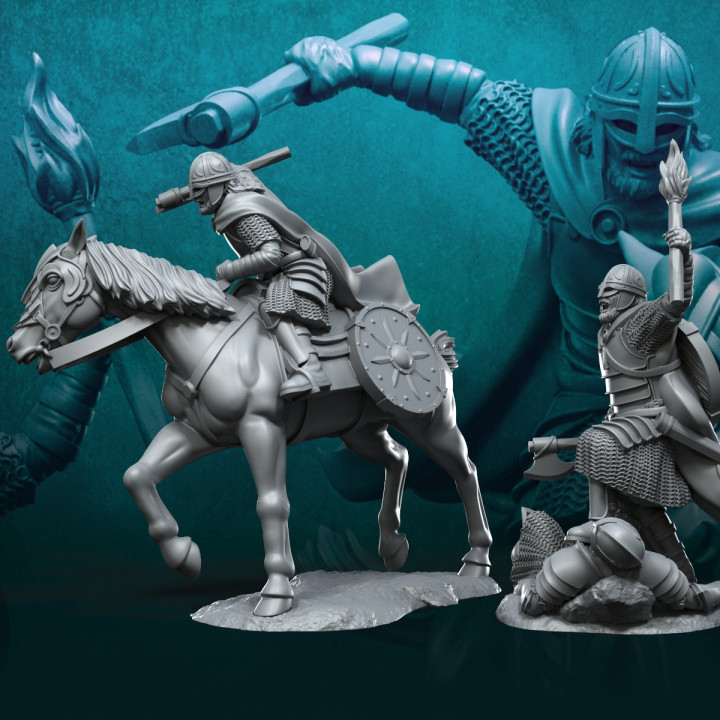 3D Printable West Humans Captain foot and mounted | West Humans ...