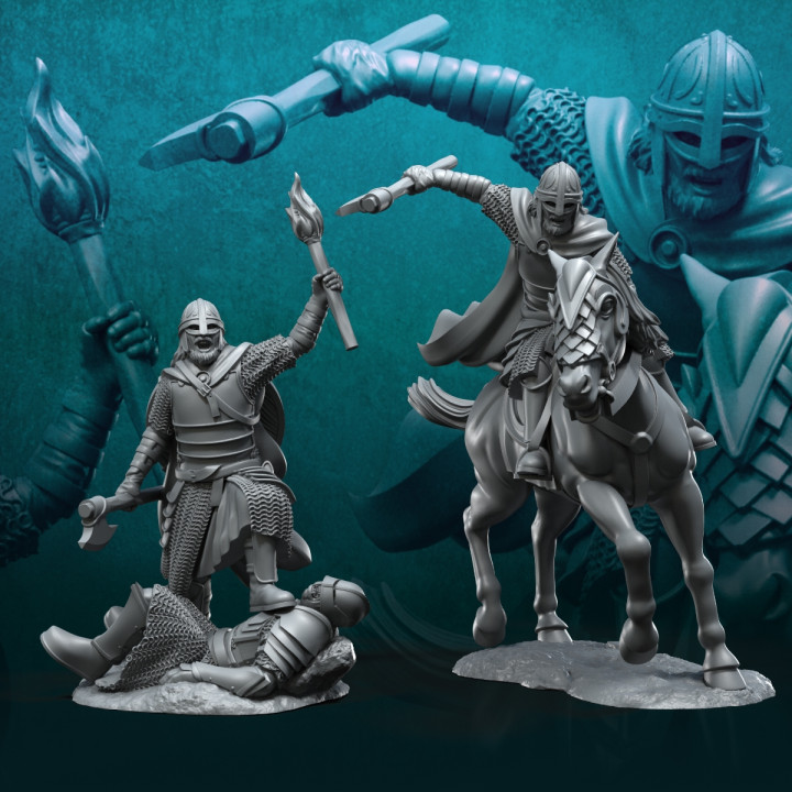 3D Printable West Humans Captain foot and mounted | West Humans ...