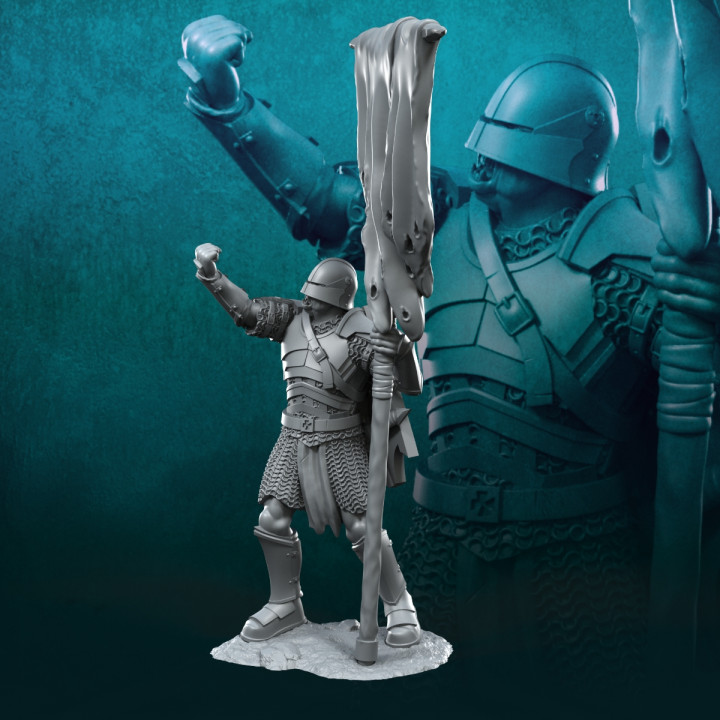 3D Printable New Blood-Handed Banner Pose | Blood-Handed Orcs | Fantasy ...