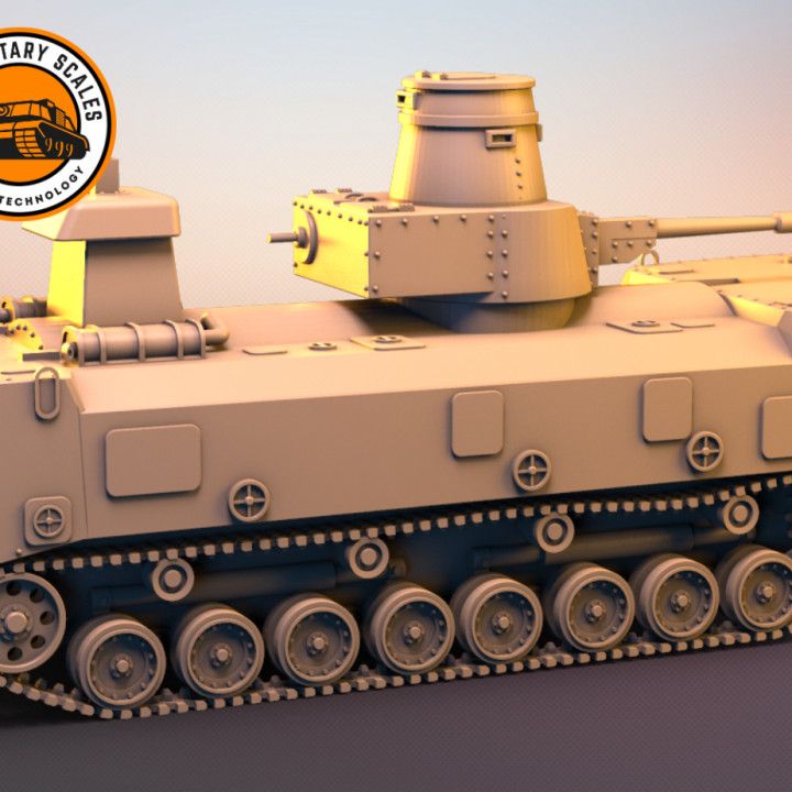 3D Printable Ka-Chi Type 3 by MilitaryScales
