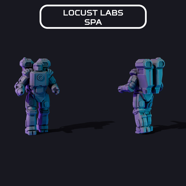 3D Printable 28MM SPA by Locust_Labs