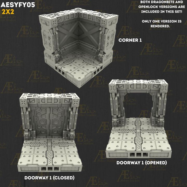 3D Printable AESYFY05 - Daedalus 1 by Aether Studios