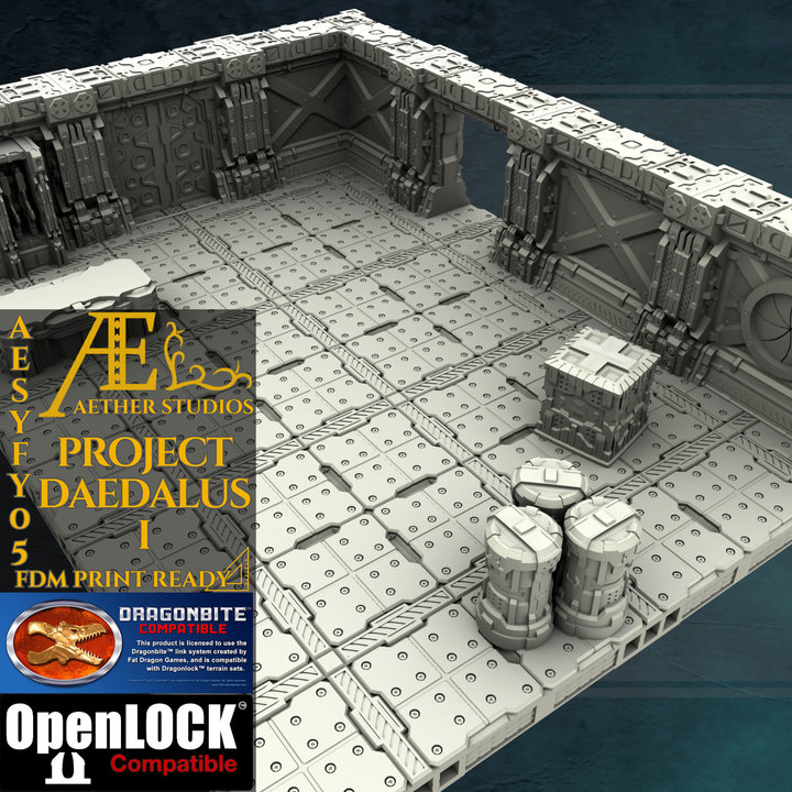 3D Printable AESYFY05 - Daedalus 1 by Aether Studios