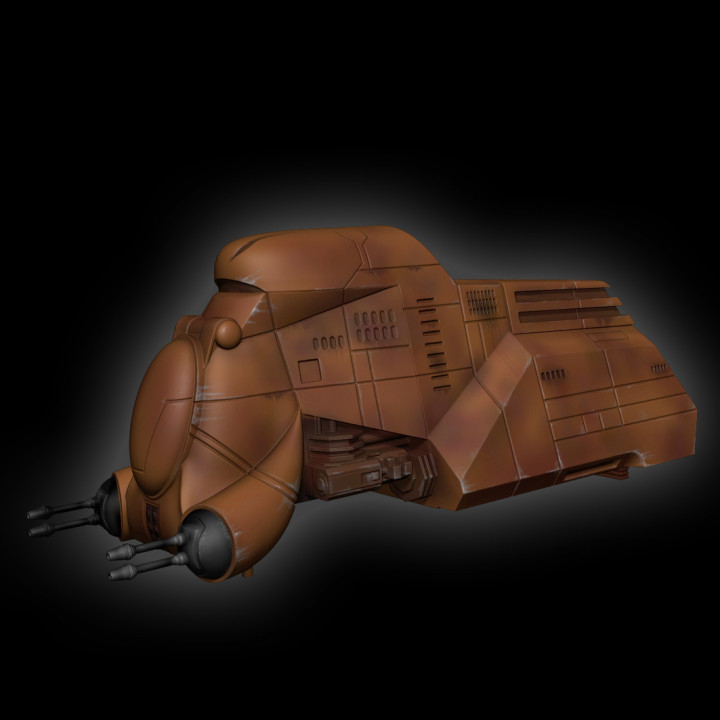 3D Printable Multitroop Transport MTT by Óscar Martínez