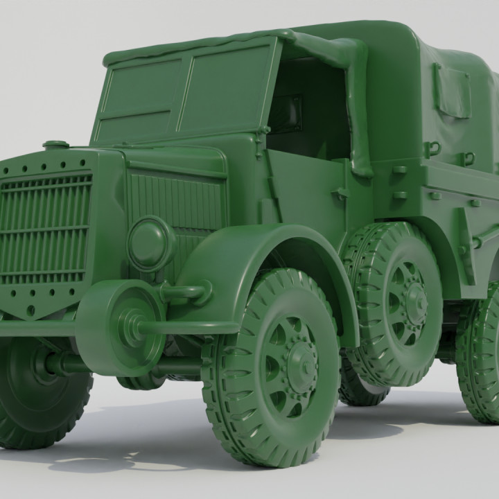 3D Printable Rába 38M Botond (Hungary, WW2) by Wargame3d