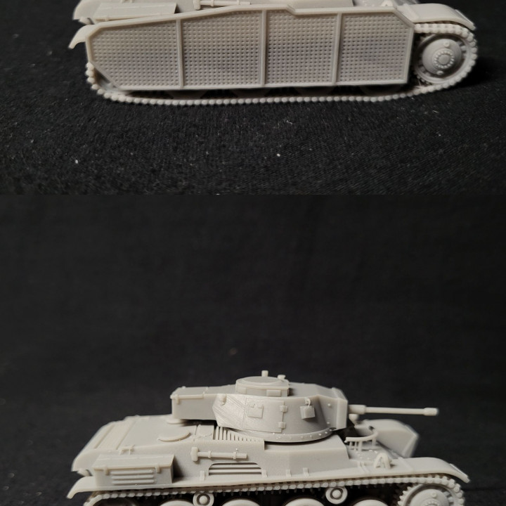 3D Printable Light Tanks Toldi I+Toldi II+Toldi IIA+Toldi III + 3 ...