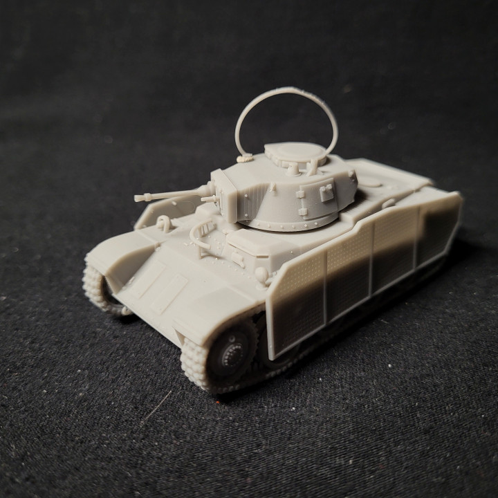 3D Printable Light Tanks Toldi I+Toldi II+Toldi IIA+Toldi III + 3 ...