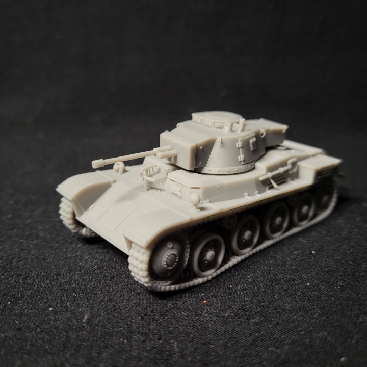 3D Printable Light Tanks Toldi I+Toldi II+Toldi IIA+Toldi III + 3 ...