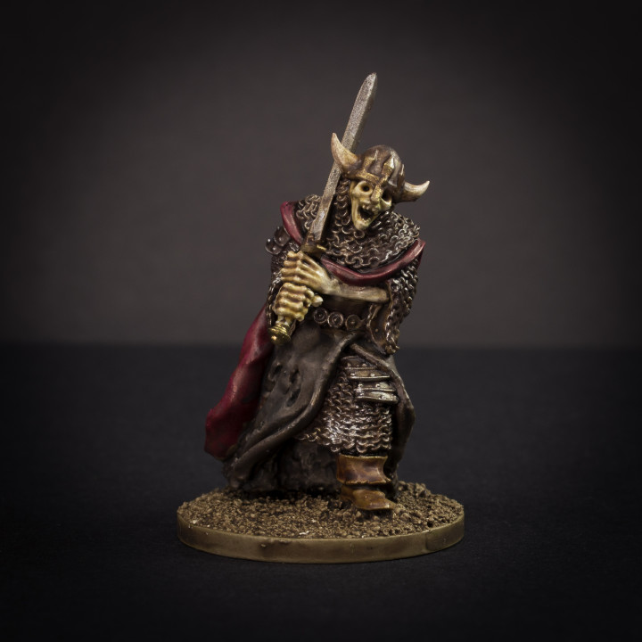 3D Printable Undead Champion Krell by Knucklebones Miniatures