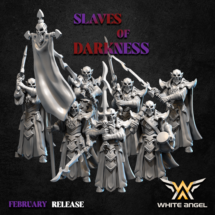 3D Printable DEATH GUARD - SLAVES OF DARKNESS (FEBRUARY 2024 RELEASE ...