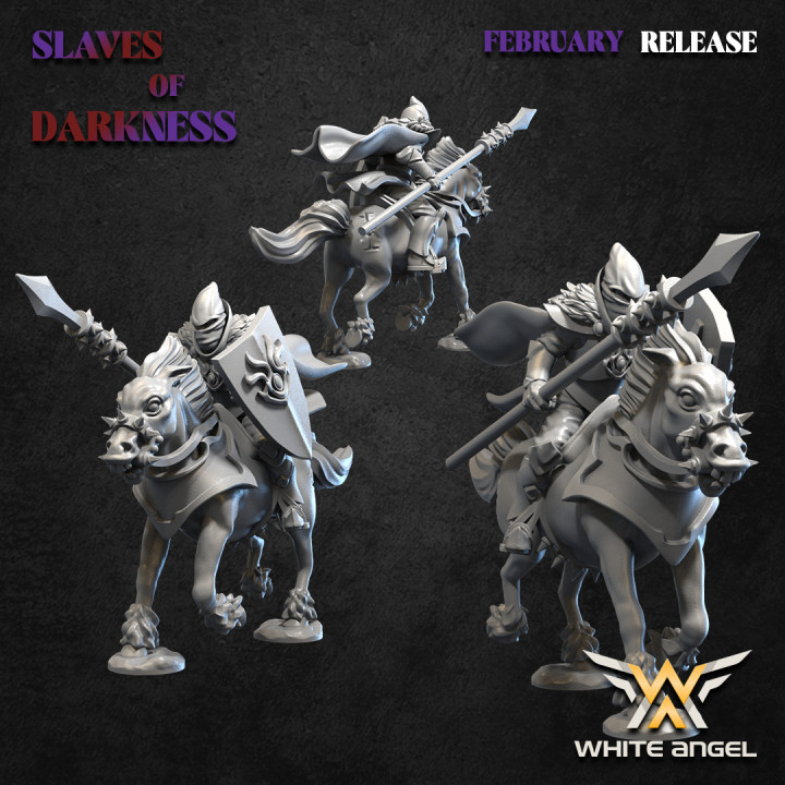 3D Printable EDGAR RIDER - SLAVES OF DARKNESS (FEBRUARY 2024 RELEASE ...