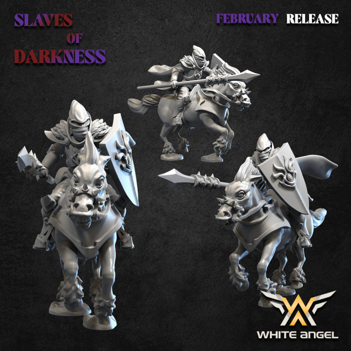 3D Printable EDGAR RIDER - SLAVES OF DARKNESS (FEBRUARY 2024 RELEASE ...