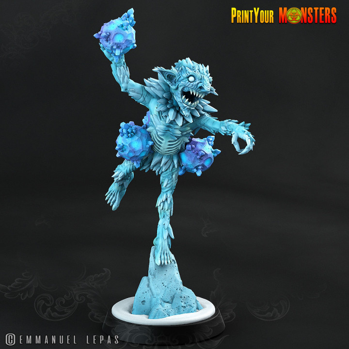 3D Printable FROST SHARD GOBLINS PACK by PrintYourMonsters