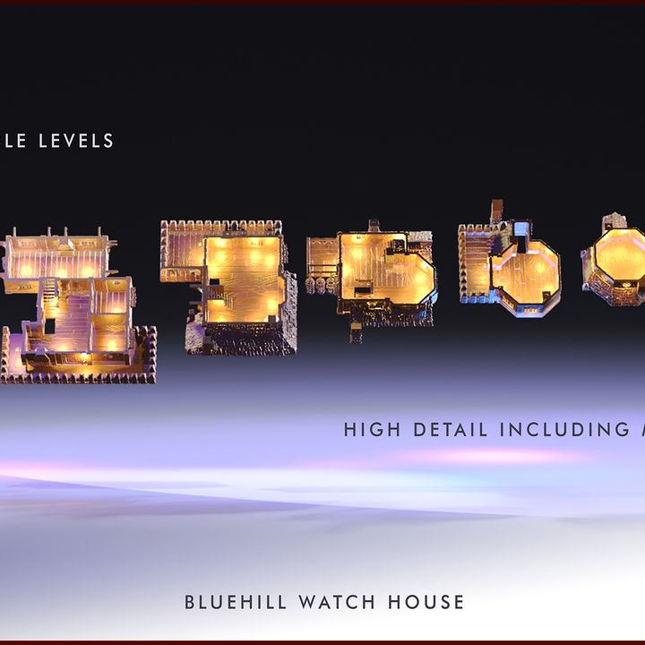 3D Printable BlueHill Watch House by NOVAMINIS