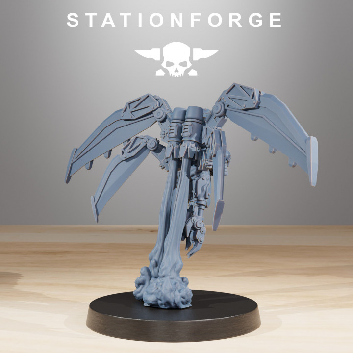 3D Printable Scavenger Strikers (10 minis) by Station Forge