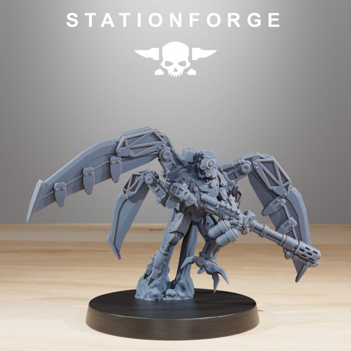 3D Printable Scavenger Strikers (10 minis) by Station Forge