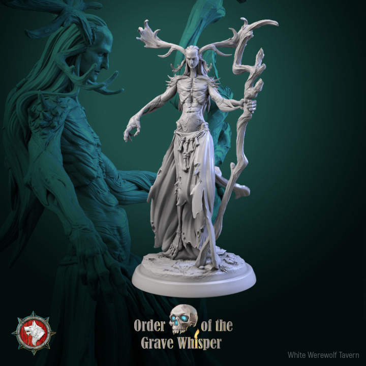 3D Printable Dark creatures set 6 miniatures 32mm pre-supported by ...