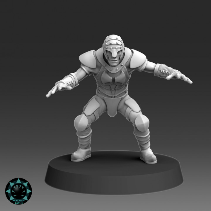 3D Printable VAMPIRE - Bloody Kingdom - Fantasy Football by Realm of Paths