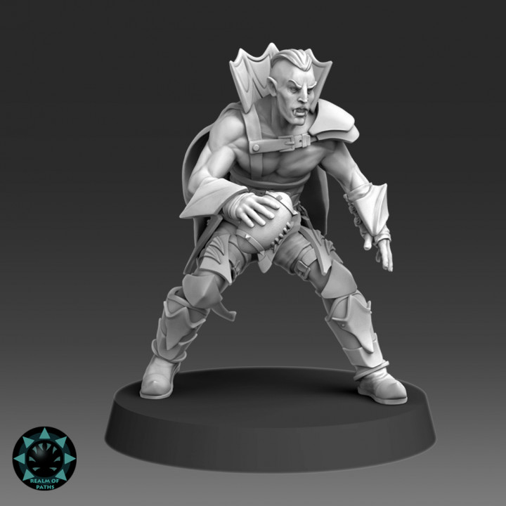 3D Printable VAMPIRE - Bloody Kingdom - Fantasy Football by Realm of Paths