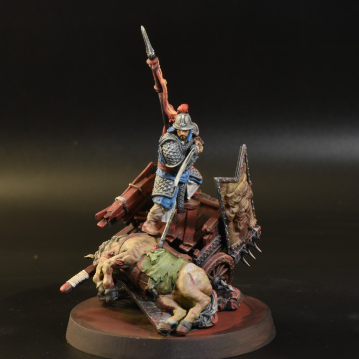 3D Printable Finch and Dragon - Fu Shangbi, The Commander of Yiwu Army ...