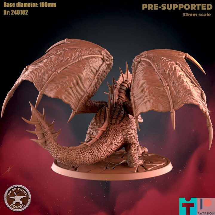 3D Printable Queen of Dragons by My3DPrintForge