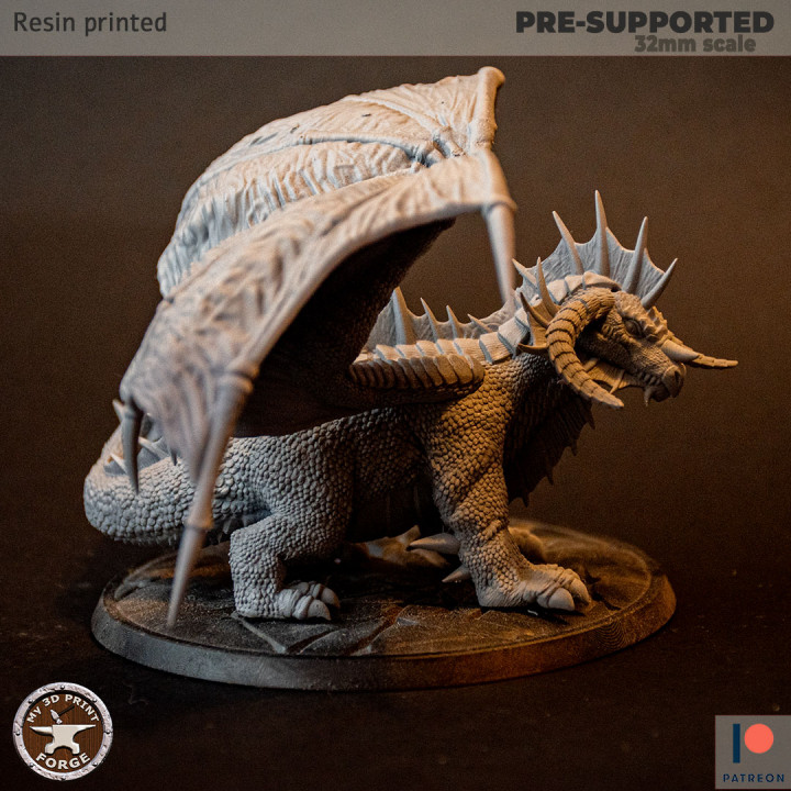 3D Printable Queen of Dragons by My3DPrintForge