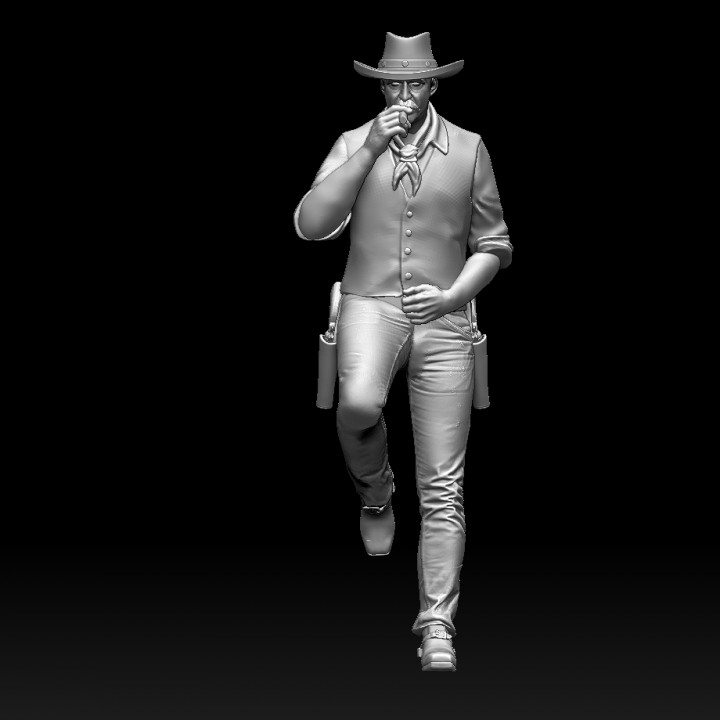 3D Printable COWBOY by Dmitrii Tishchenkov