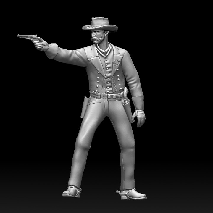 3D Printable COWBOY by Dmitry Tishchenkov