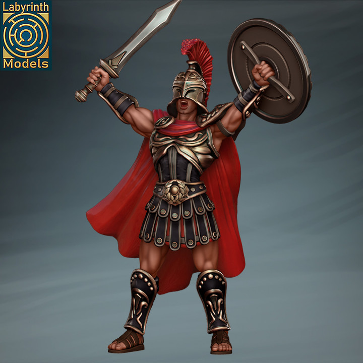 3D Printable Arena Champions - 32mm scale by Labyrinth Models