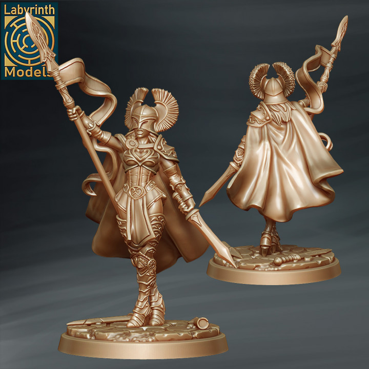 3D Printable Arena Champions - 32mm scale by Labyrinth Models